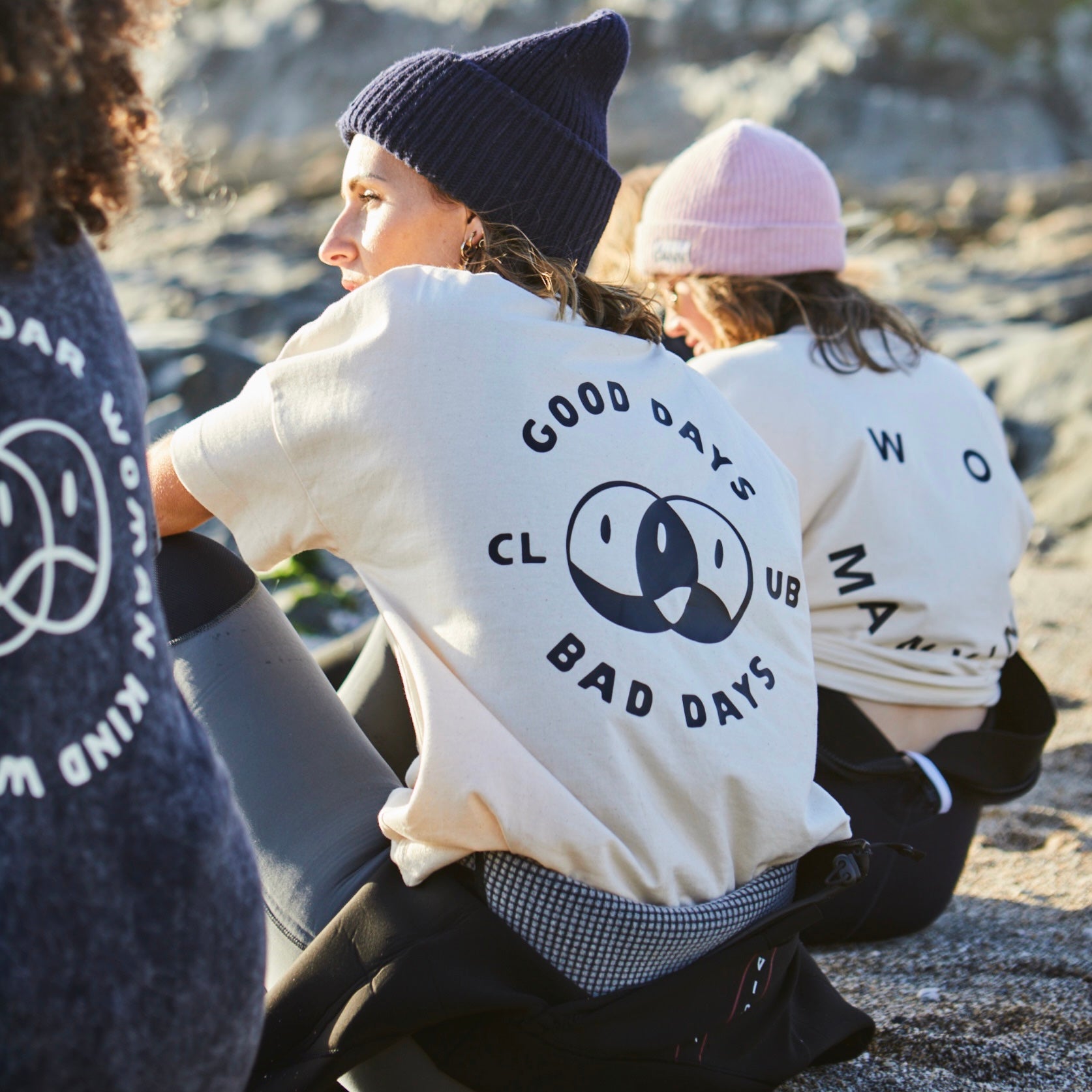 GOOD DAYS - Natural oversized tee – Konoc